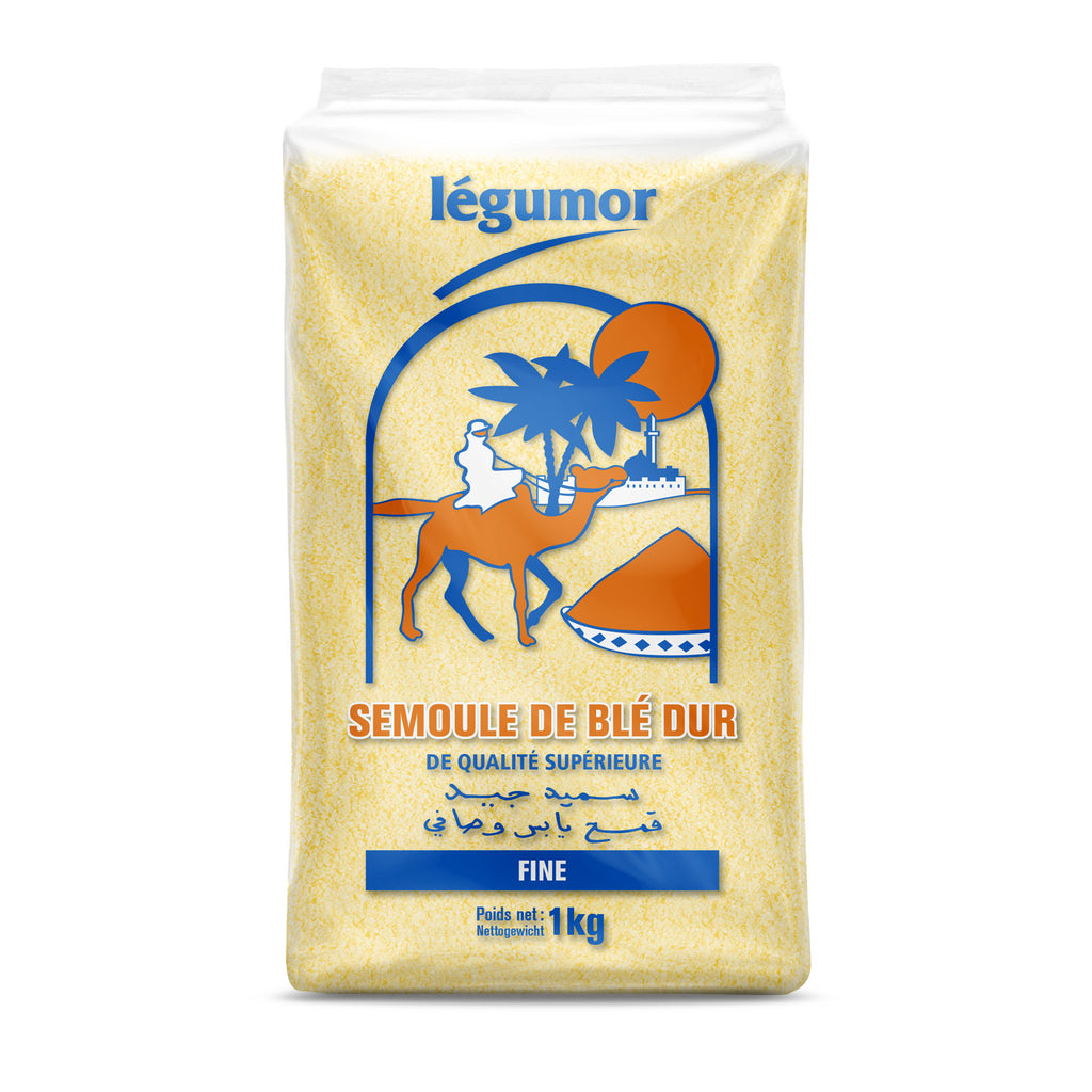 Semoule fine de blé dur - 1kg | Instant Chef
